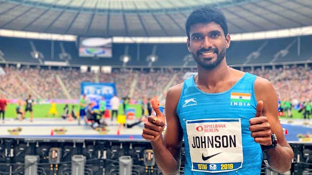 Jinson Johnson Wins Silver in Berlin, Qualifies For World Championships