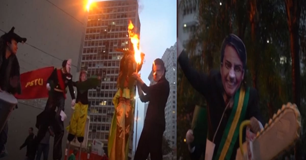 Protests Break Out Against Brazil’s Policies on Amazon Rainforest