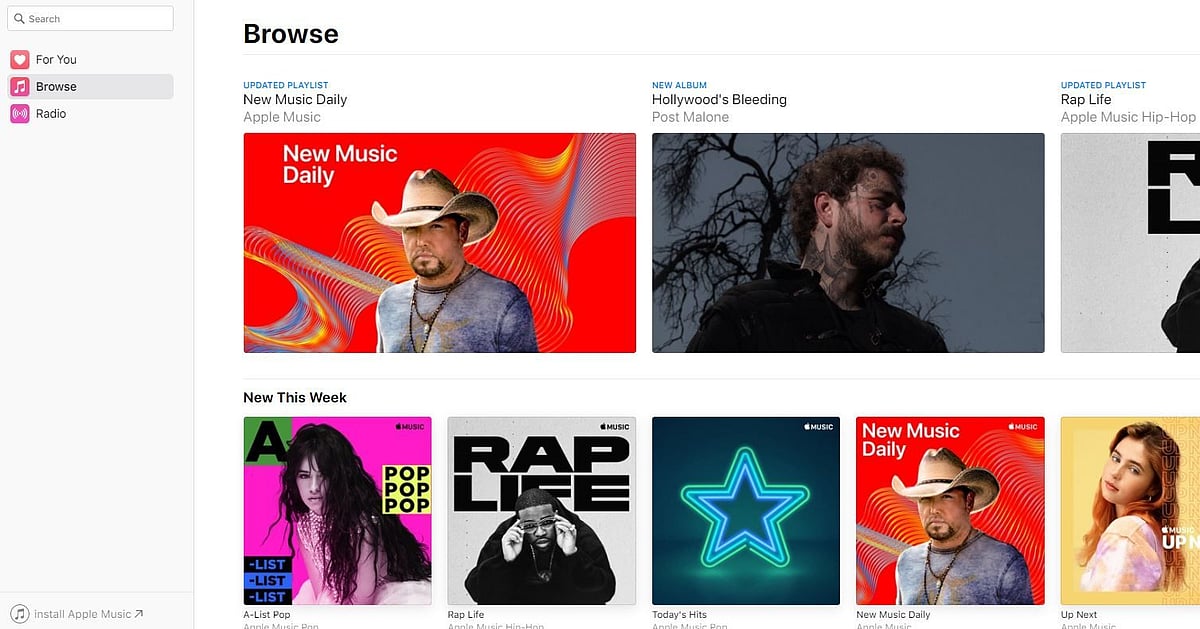 Apple Music Launches a Public Web Browser Version: Apple Music Web ...