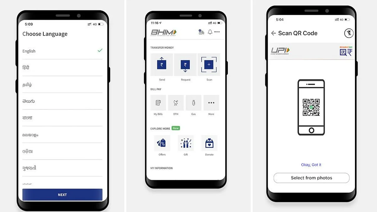BHIM UPI App Updated With More Languages and Donation Payment Support