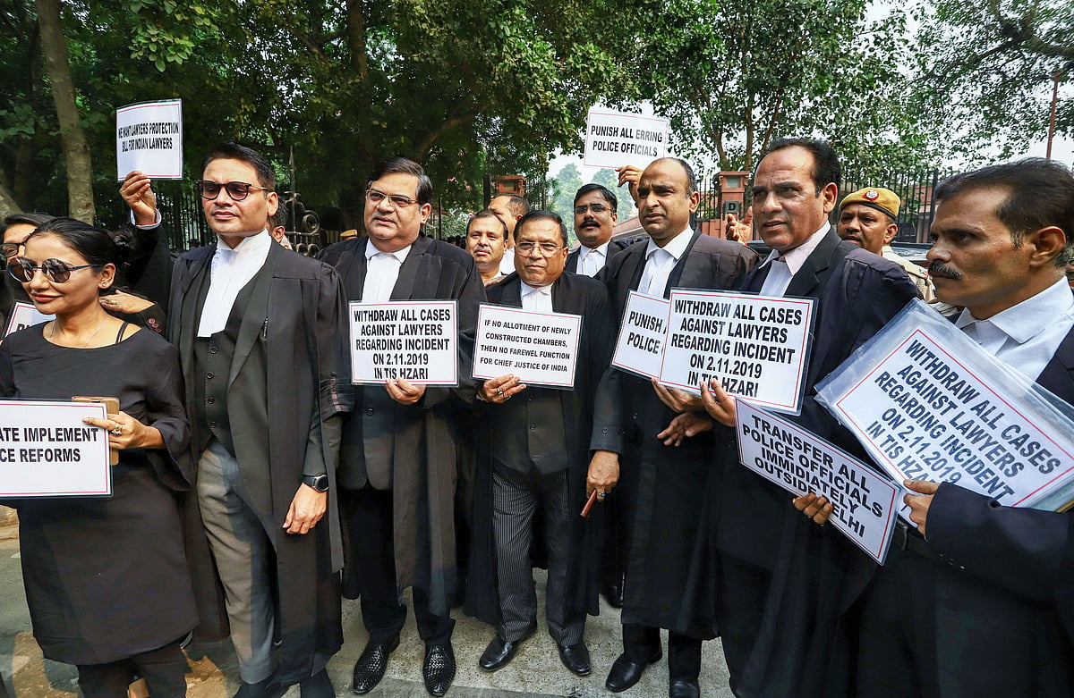 Indian Lawyers In Court