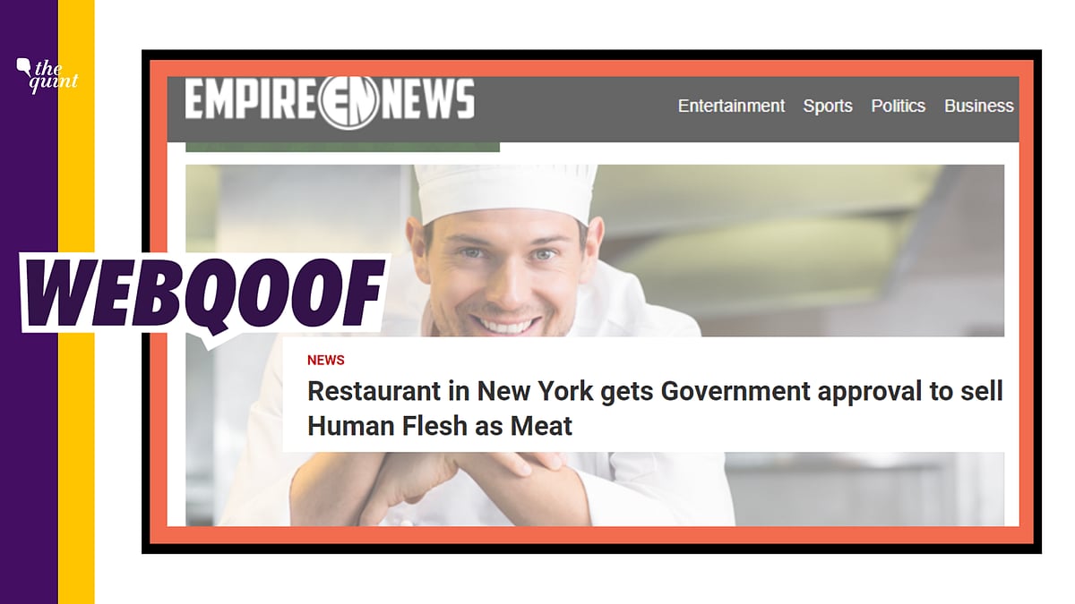 Fact check of article claiming that a restaurant in New York will sell ...