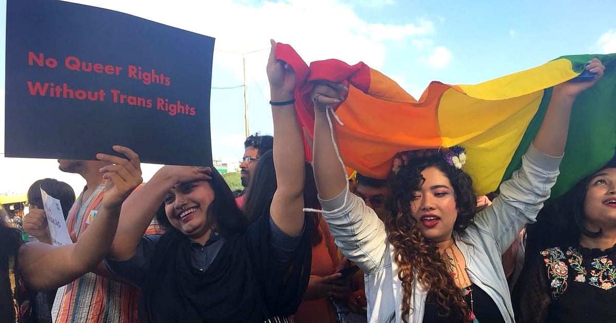 In Photos: Colour, Protest Fill Streets as Delhi Joins Pride March