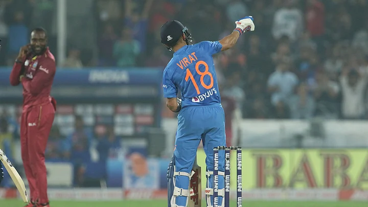 India vs West Indies, 1st T20: Virat Kohli Imitates Kesrick Williams ...