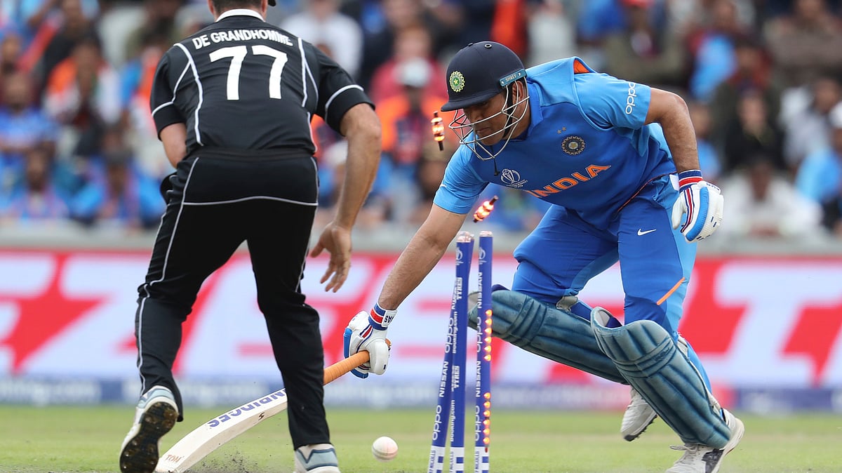 MS Dhoni Started and Ended His Career With Run Outs