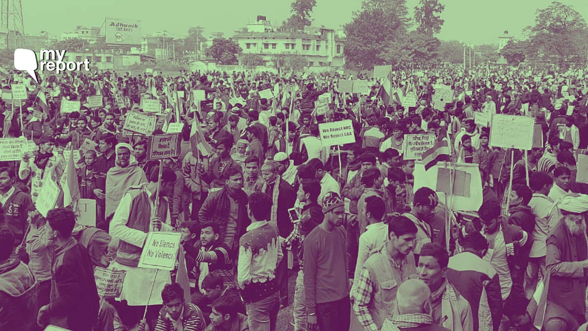 Photo | CAA Protest In Gandhi’s Champaran: Peaceful Satyagraha Protest ...