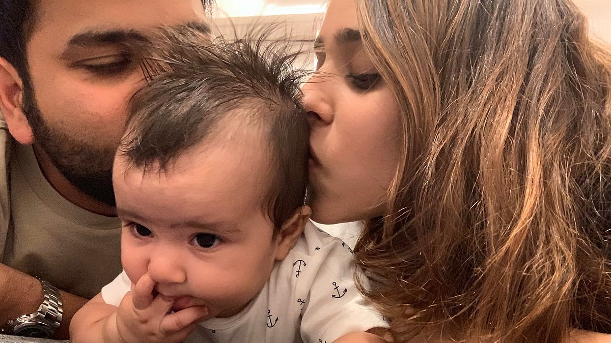 Rohit Sharma Celebrates Daughter’s Birthday, Posts Photos on Social Media