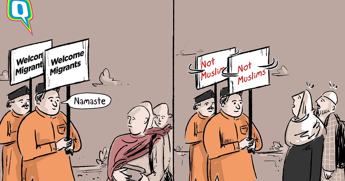 A Cartoon on What India Is Saying Through Citizenship Amendment Bill ...