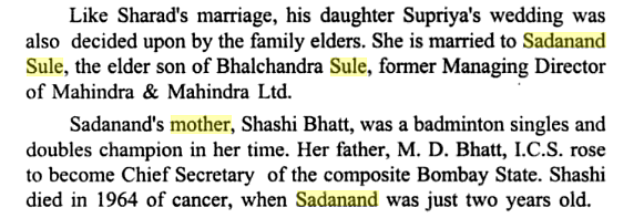 Fact Check of Supriya Sule Viral News: Supriya Sule Daughter-In-Law of ...