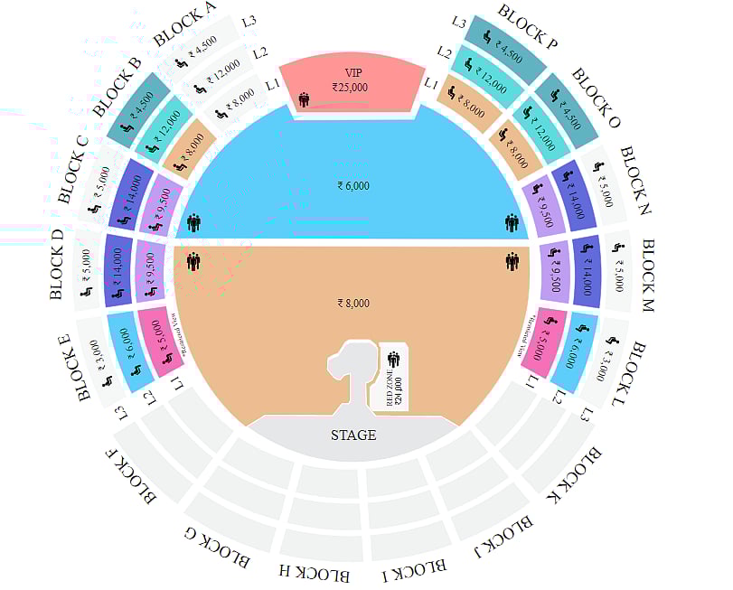 U2 Concert Mumbai Tickets online on Bookmyshow: U2 an Irish Rock band ...
