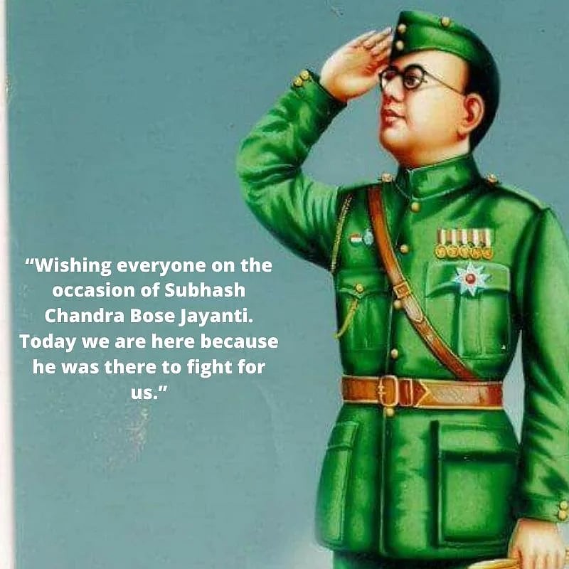 Netaji Subhas Chandra Bose Birthday Pic: Photos, Quotes, Images, Wishes ...