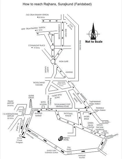 Surajkund Mela 2020: How to reach Surajkund Mela by Delhi Metro, Uber ...