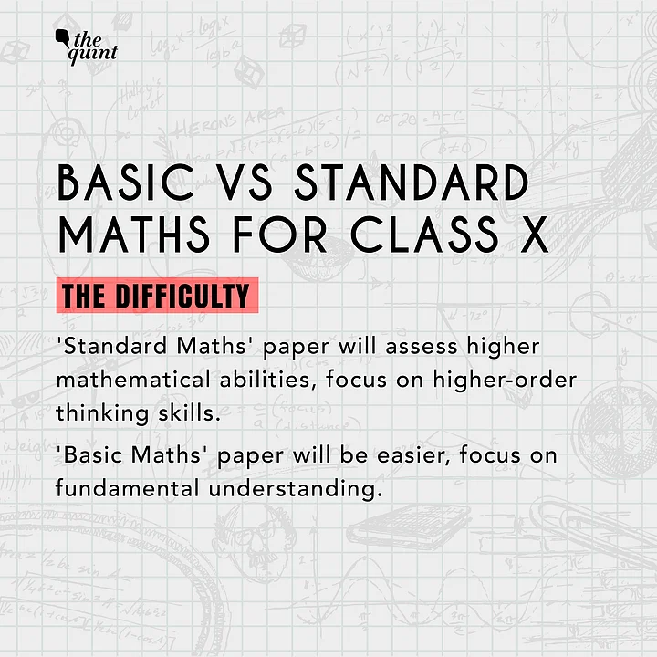 CBSE Board Exams 2020: Standard Vs Basic: What’s the 2-Level Class X ...