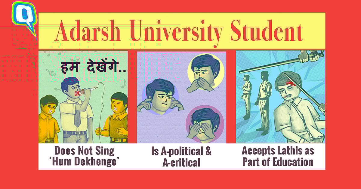 Adarsh Balak memes on CAA and NRC. Are You an Adarsh University Student ...