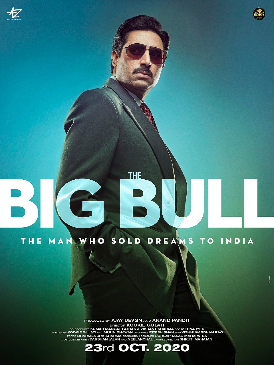 Abhishek Bachchan Starrer The Big Bull New Poster: Abhishek Bachchan’s ...
