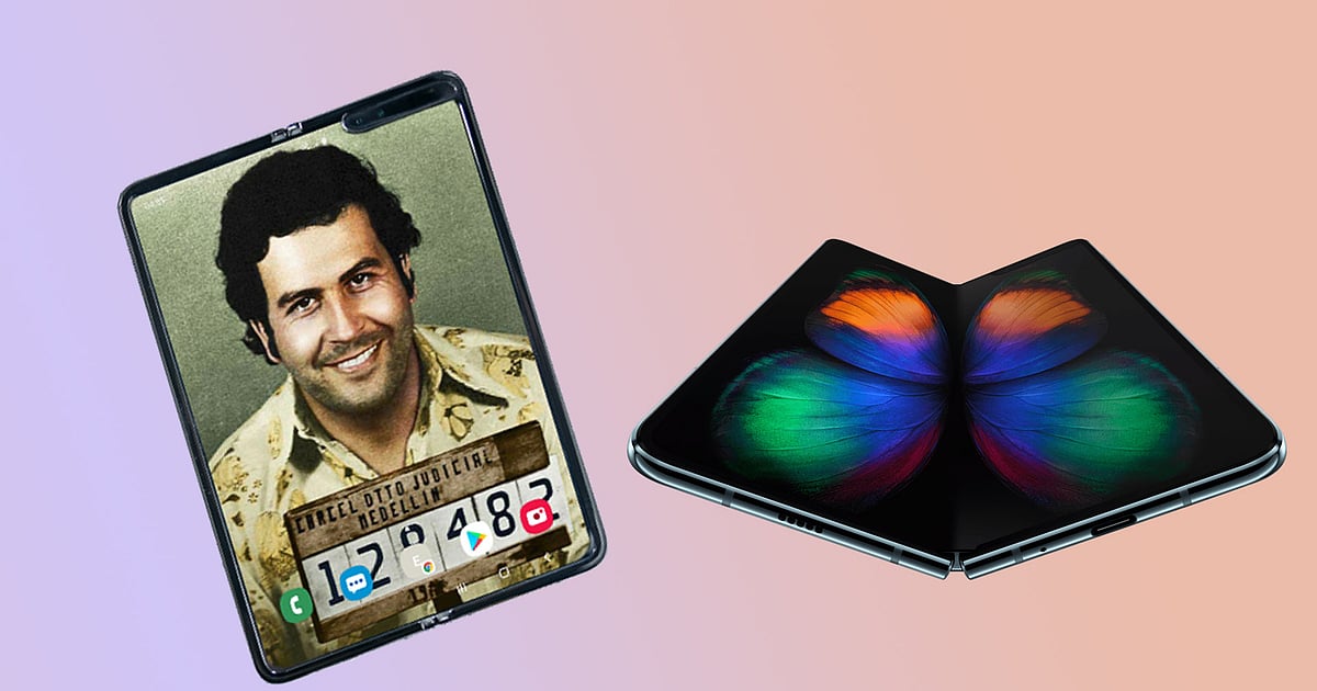 Pablo Escober’s Brother Launches Foldable Phone Similar to Samsung ...
