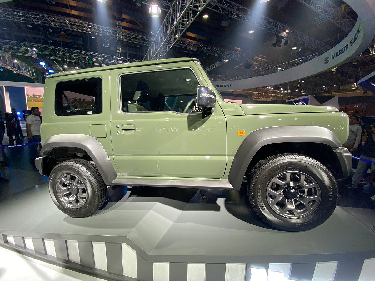 First Look: Maruti Suzuki Jimny 4x4 SUV at the Auto Expo 2020