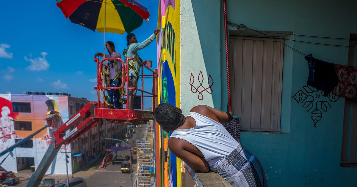 Chennai’s Kannagi Nagar Gets a Makeover: Kannagi Nagar in Chennai Is ...