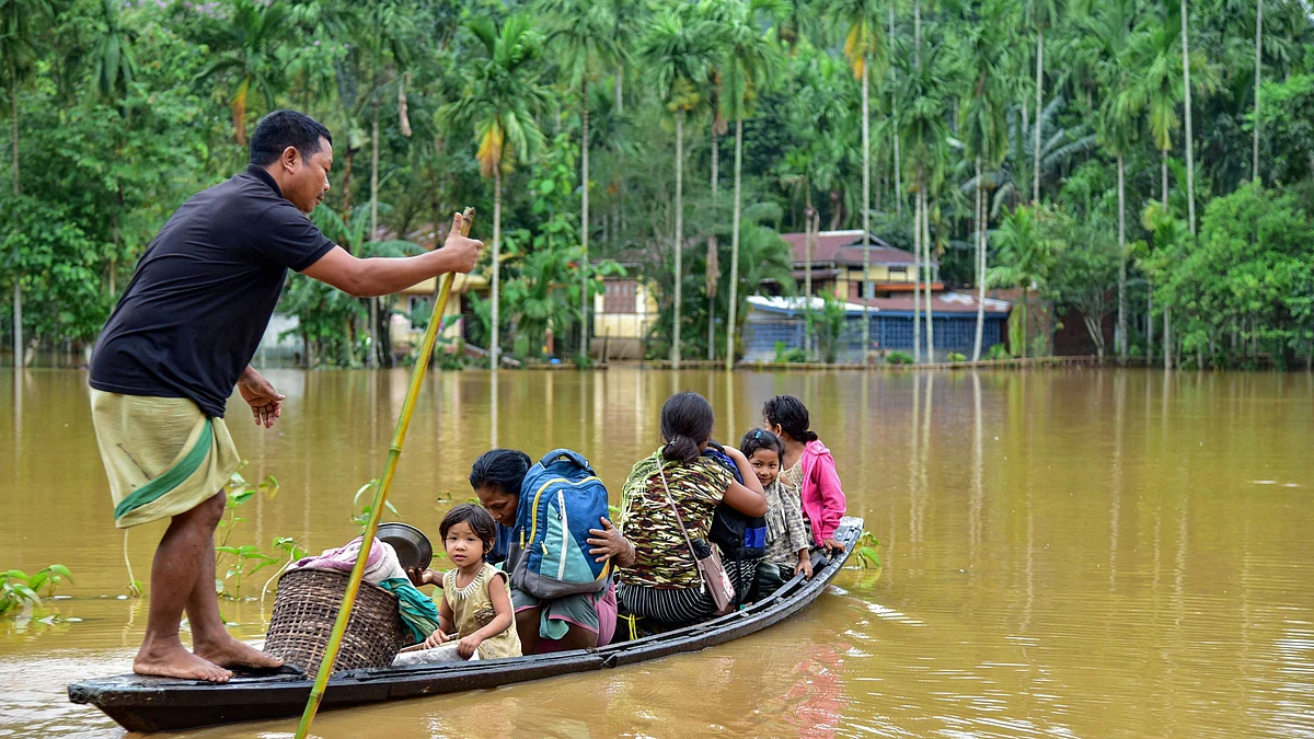 Assam Floods: PM Assured Full Support on Call, Says CM Sonowal