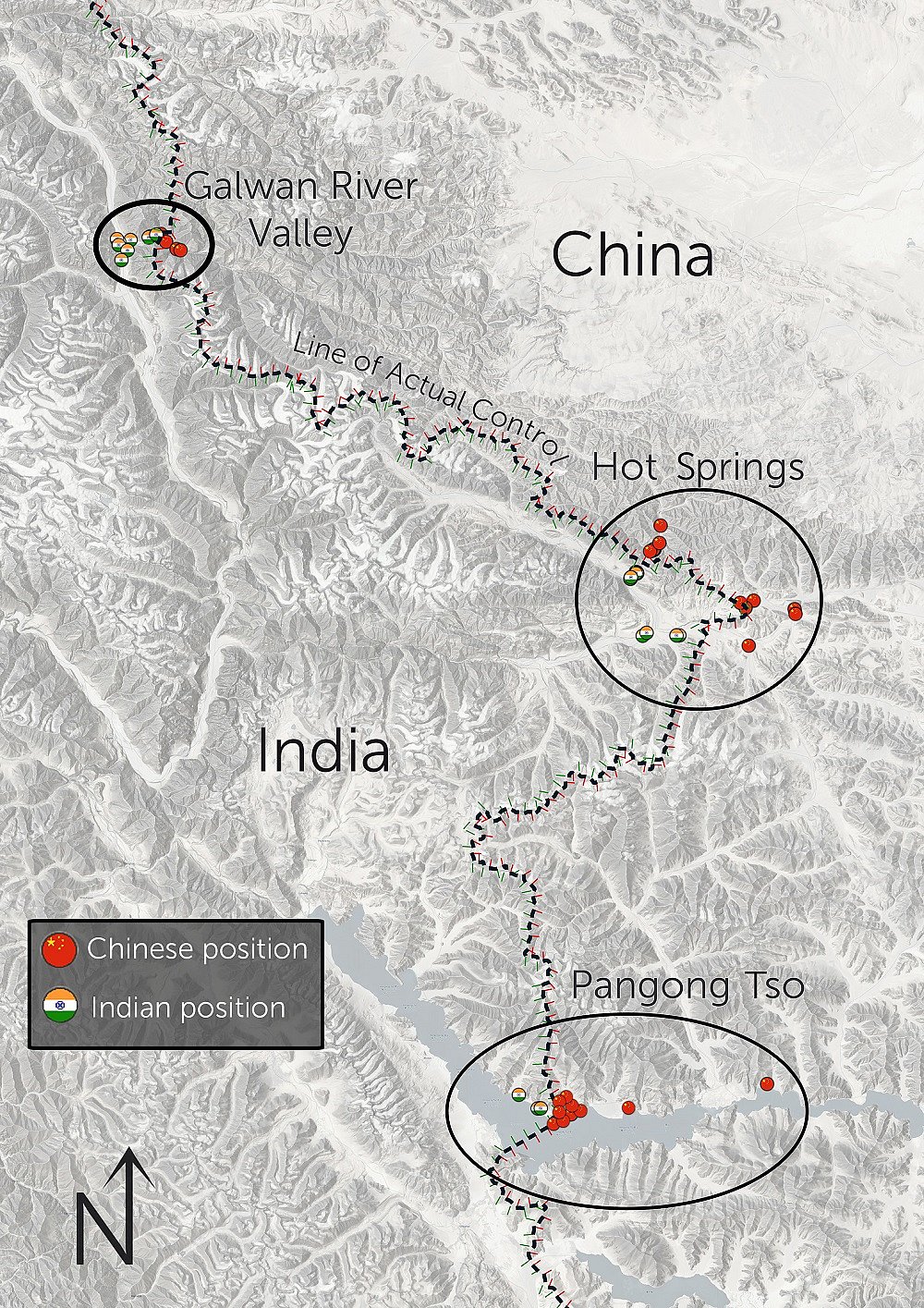 Satellite Image Analysis Shows Where Indian & PLA Soldiers Allegedly Fought