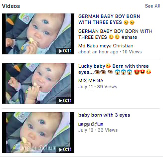 Baby With 3 Eyes - Captions Tempo