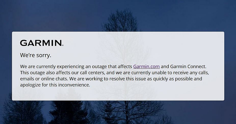 Garmin Ransomware Attack:Garmin Global Outage Caused By Ransomware ...