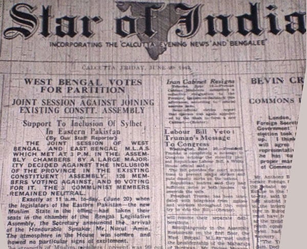 75th Independence Day | Partition of Bengal, 1947 Video: How ‘United ...