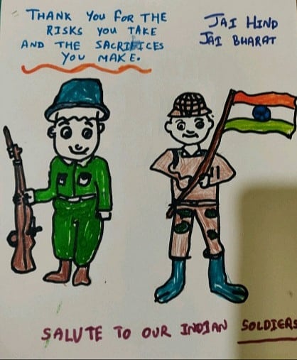 74th Independence Day: Children from across India draw their Sandesh to ...