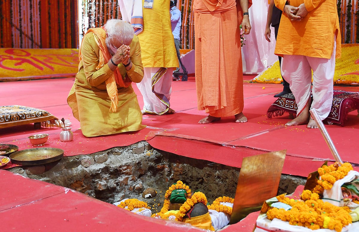 Ayodhya Ram Mandir Bhoomi Pujan Updates Is Pm Modis Return To Jai
