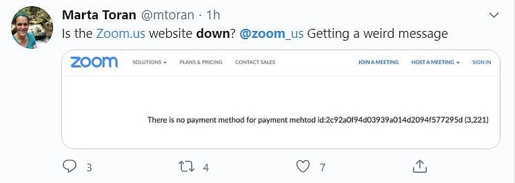 Zoom app Global Outage Affects Millions Of Users