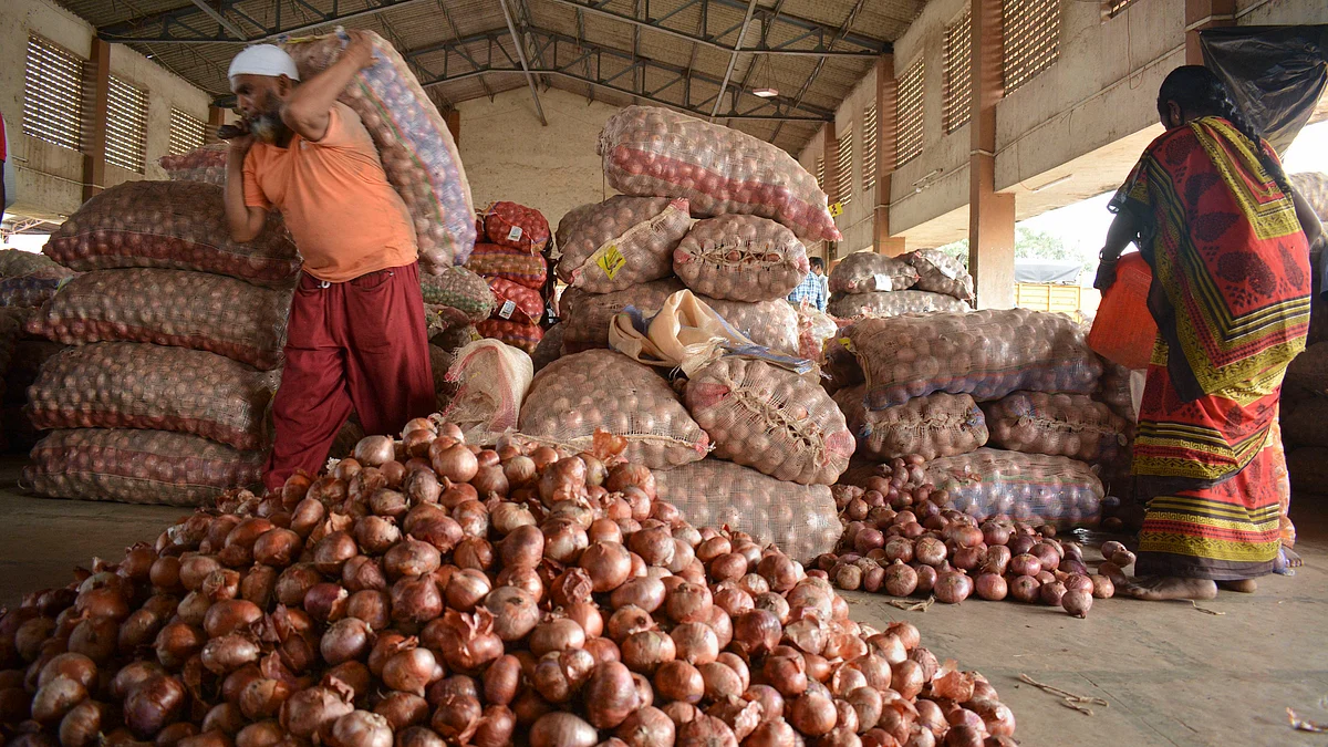 Govt Imposes Stock Holding Limit on Onion Traders to Check Prices