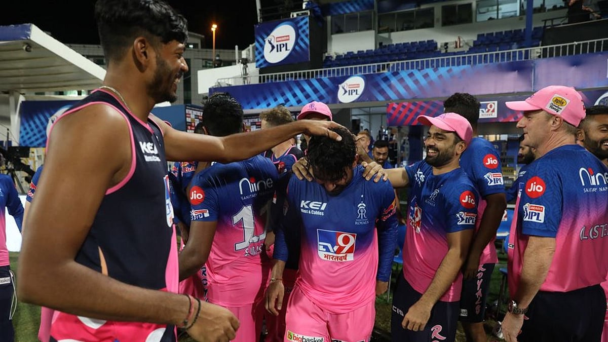 IPL 2020: Rajasthan Royals Celebrate Their Record-Breaking Win Against ...