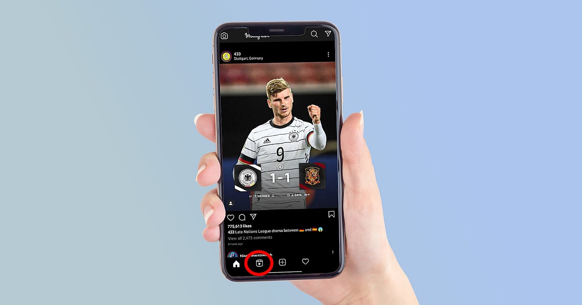 Instagram Reels Tab Launched in India