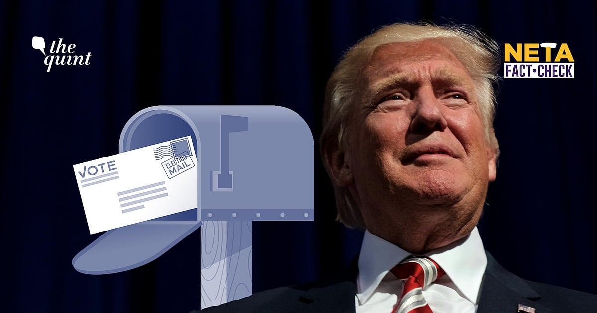 Fact-Checking Donald Trump’s Claim on Mail-in Ballots | Trump’s Theory ...