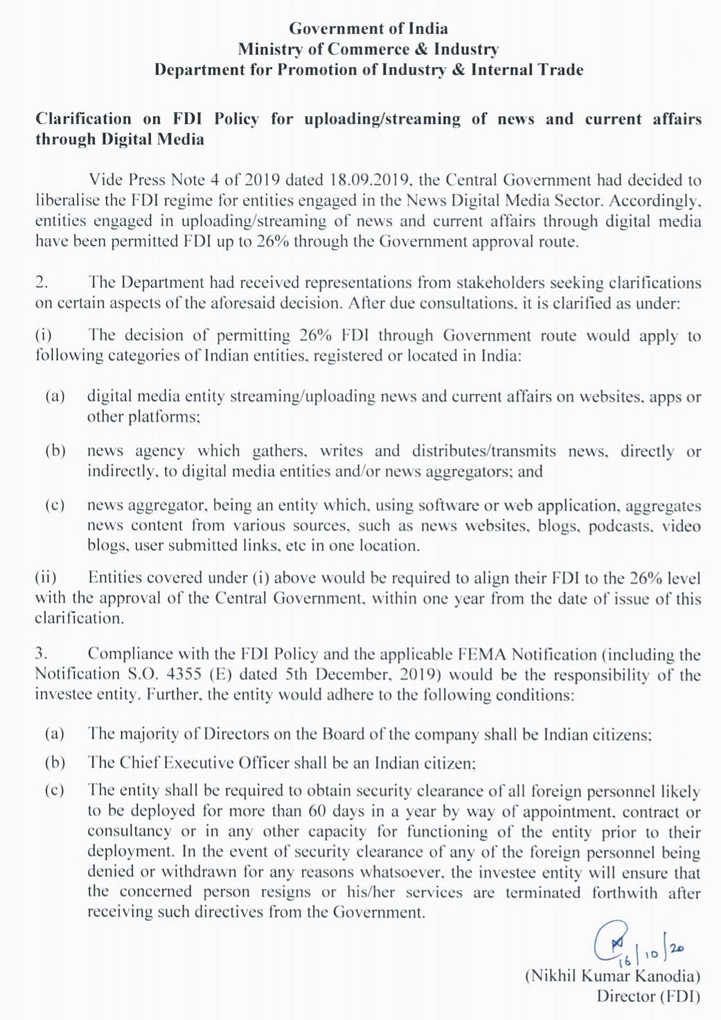 Explained: Is Government’s 26% FDI in Digital Media the Right Move?