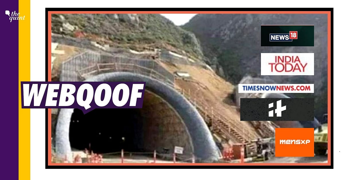 Fact Check: India Today, News18 Share Image of Tunnel in US as Atal Tunnel