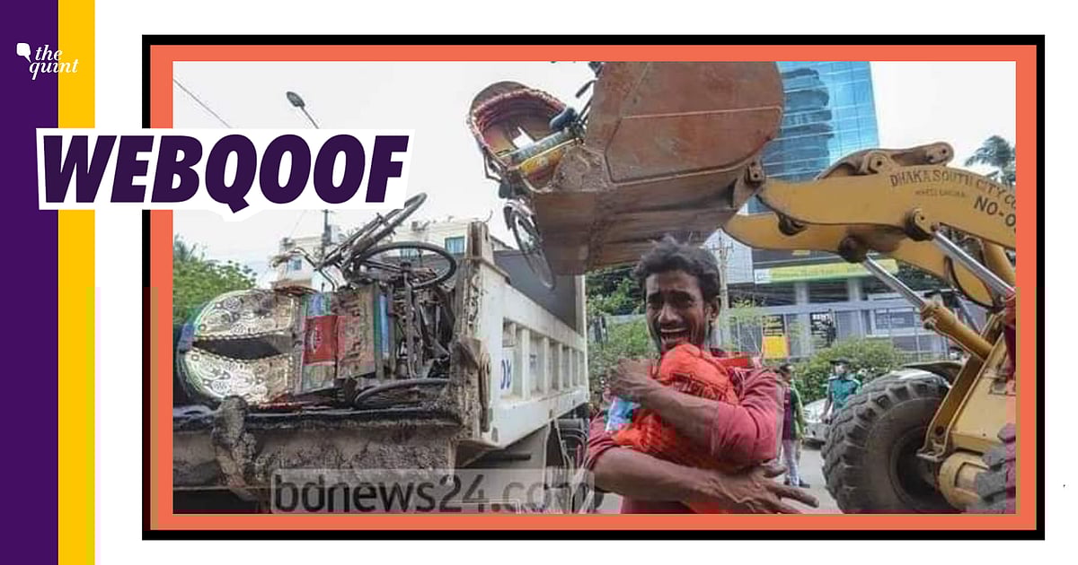Fact-Check: Rickshaw Puller Seen Crying in Video is From Bangladesh Not ...