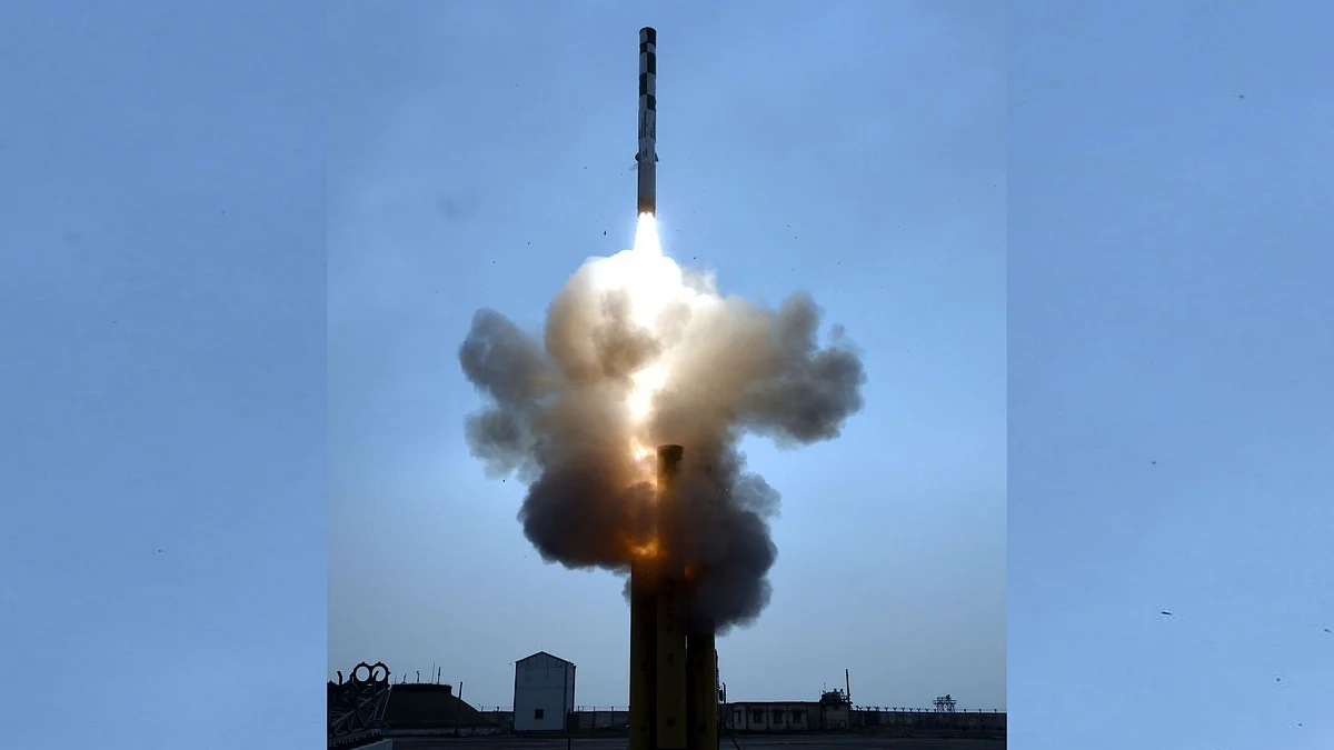 India Test-Fires First Indigenous Anti-Radiation Missile Rudram-1