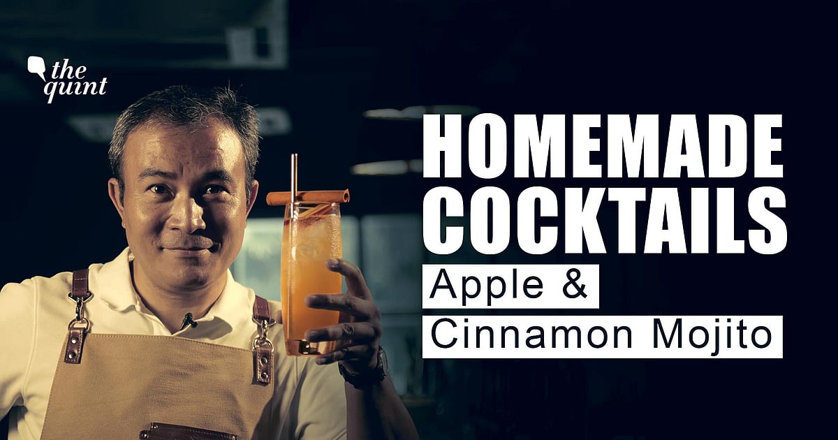 VIDEO: India's top bartender shows how to make an apple cinnamon mojito ...