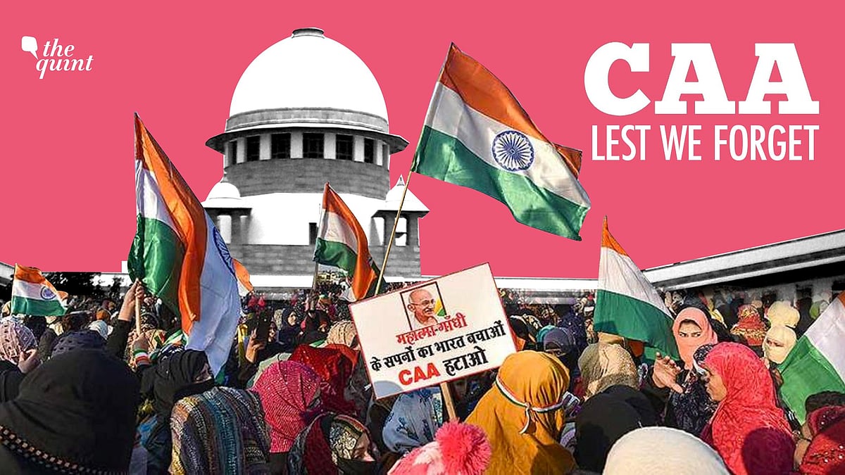 One Year of CAA: In its Approach to CAA Cases, the SC Has Failed its ...