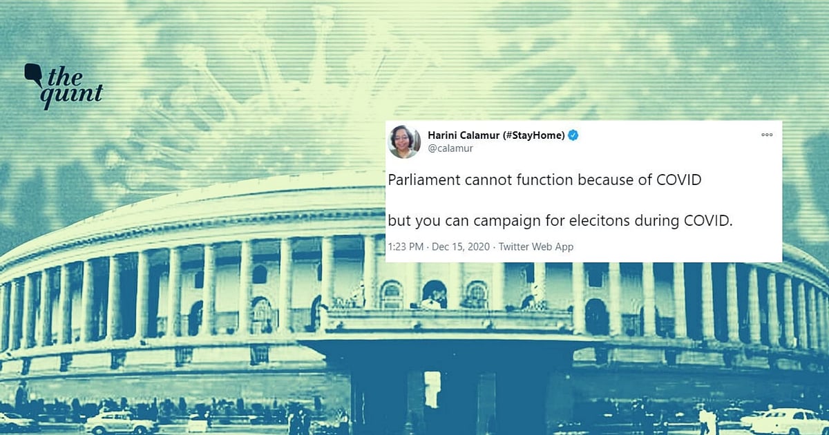 Parliament Winter Session Cancelled: No COVID Concern in Election ...