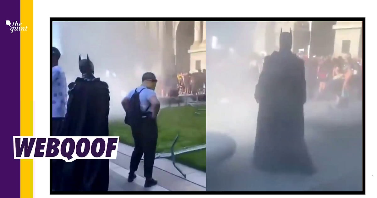 Fact-Check of Batman at US Capitol: Old Video of ‘Batman’ At Floyd ...