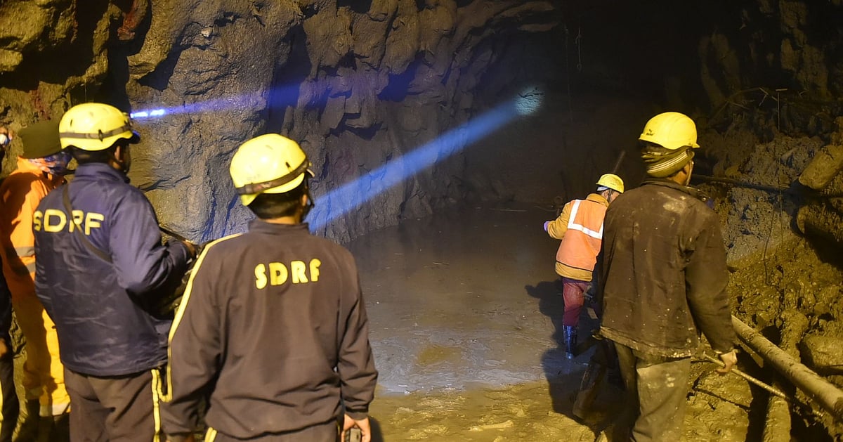 Uttarakhand Chamoli Disaster: Chamoli Disaster: 166m of Tapovan Tunnel ...