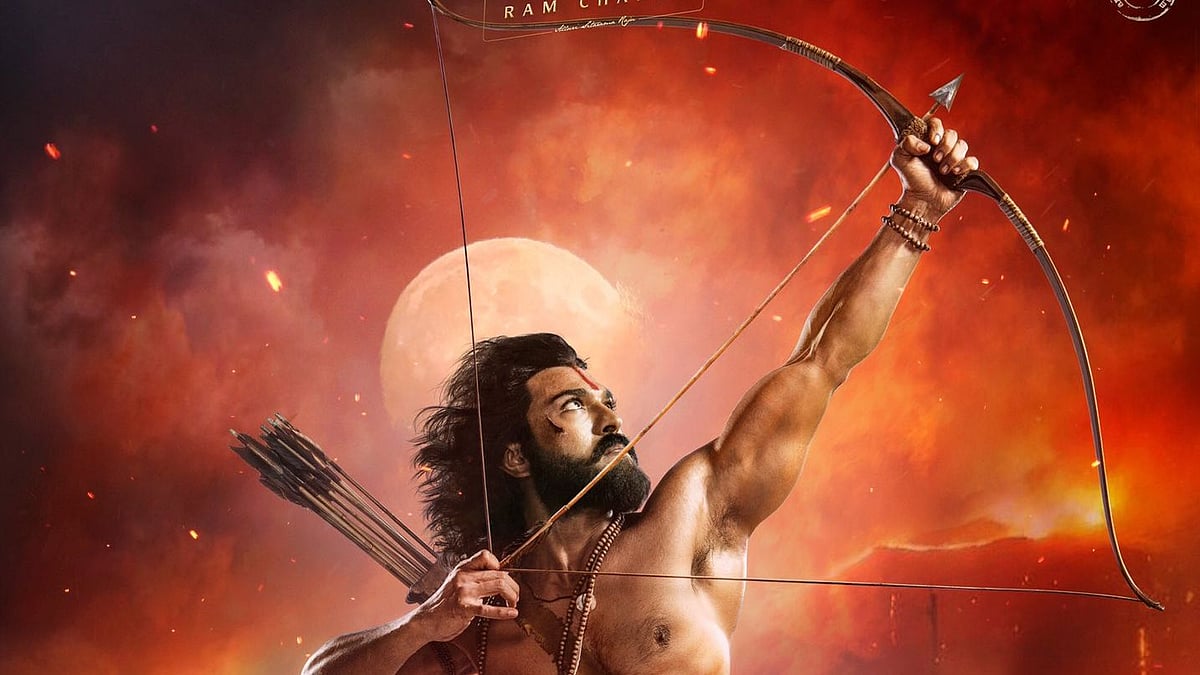 RRR: First Look of Ram Charan as Alluri Sita Ramaraju Unveiled