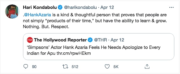 Why The Simpsons Actor Hank Azaria’s Apology for Voicing Apu Was A Long ...