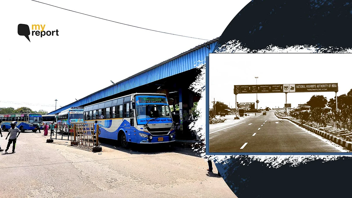 Infrastructure Development of Roads and Bus Stop in Trichy Just Remains ...