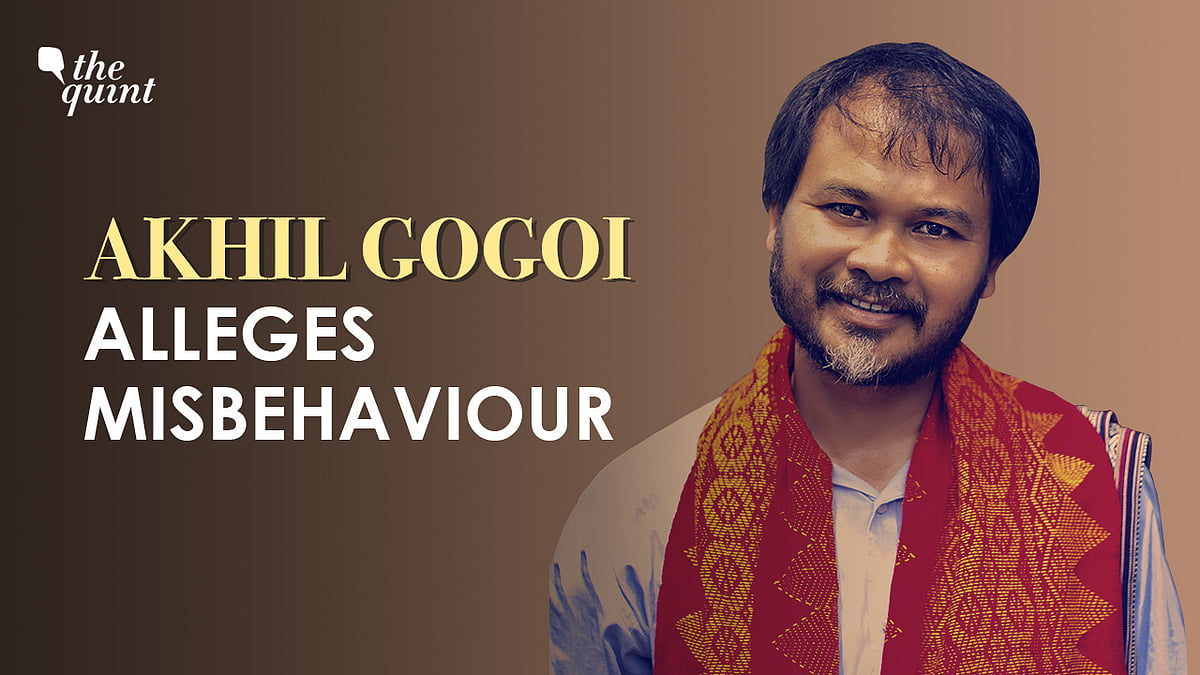VIDEO| Akhil Gogoi alleges manhandling while on his way to the Assam ...