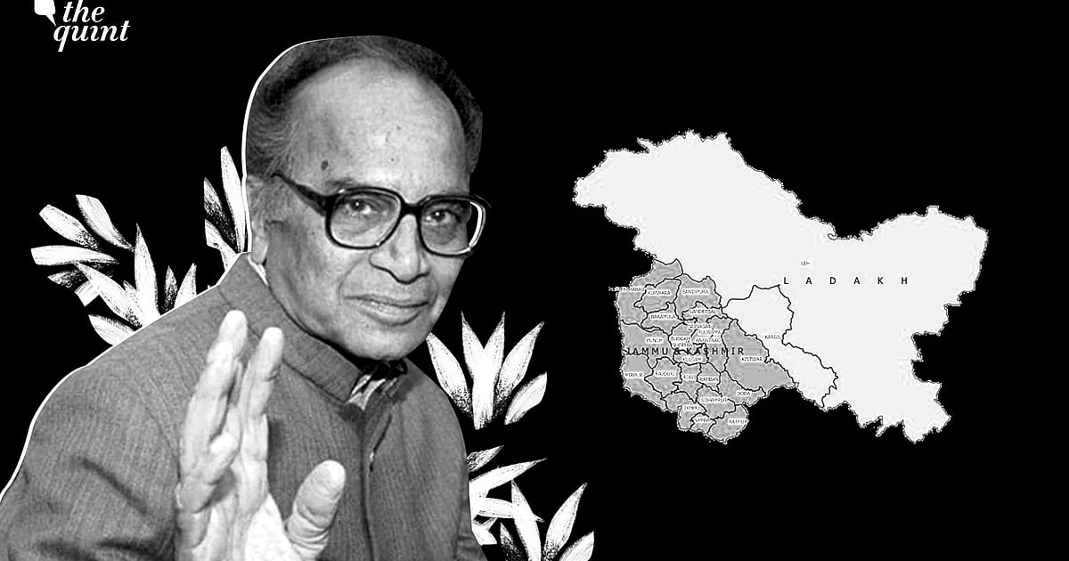 Former Jammu and Kashmir Governor Jagmohan Developed the state. So Why ...