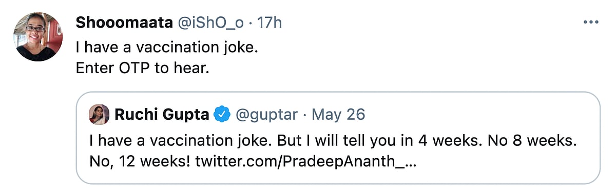 "I Have a Vaccination Joke, but Most Of You Won't Get It," and Other ...