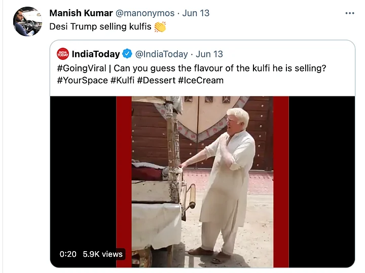 Watch: Donald Trump's Lookalike Spotted Selling Kulfi in Pakistan